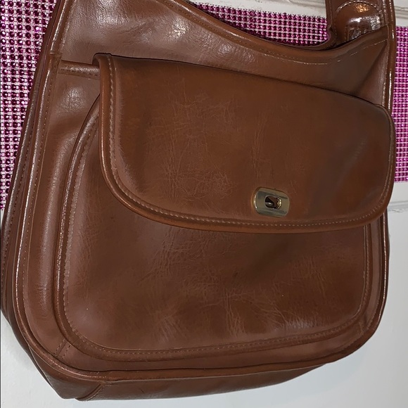 Bags | Vintage Brown Leather Bag | Poshmark